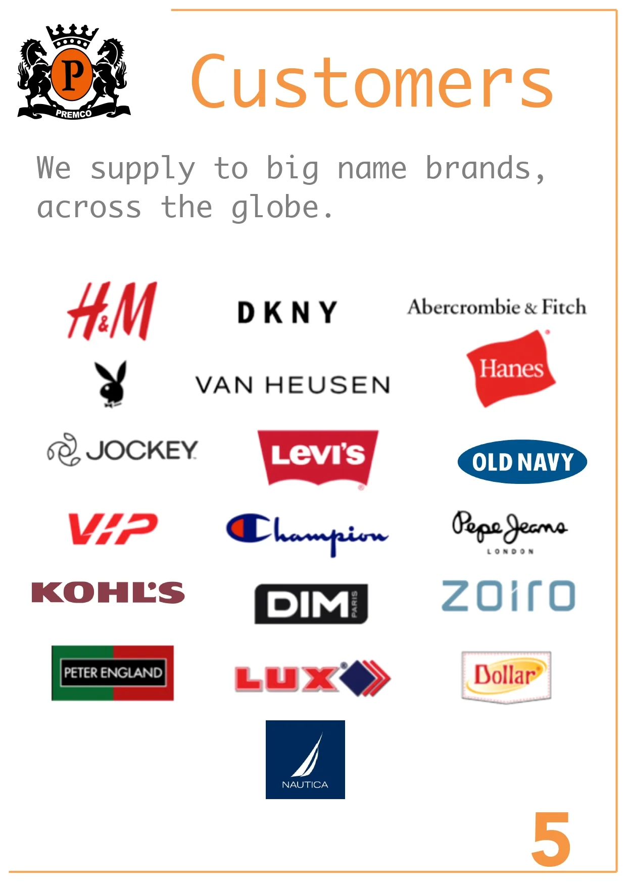 Catalogue — Premco Global