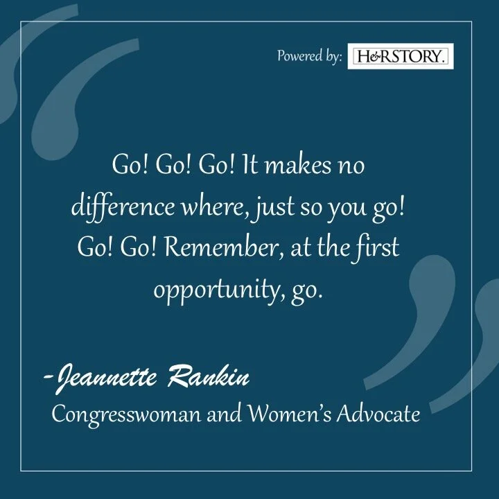 Jeannette Rankin — H&RSTORY.