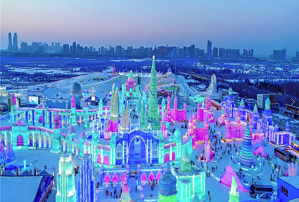 Harbin Ice Festival - Porsche — DESIGNFOCUS