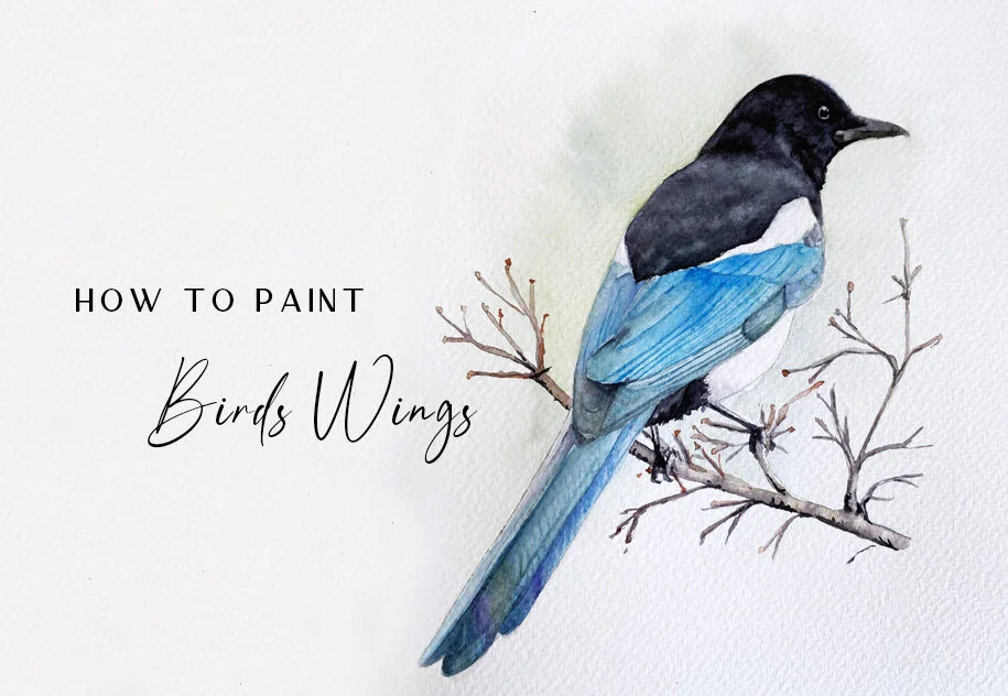 How to Paint Bird's Wings — Inés Beatriz