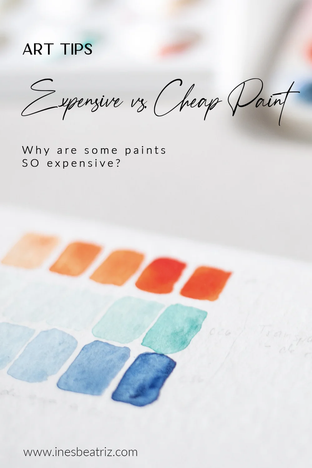 Why are Some Paints So Expensive? — Inés Beatriz