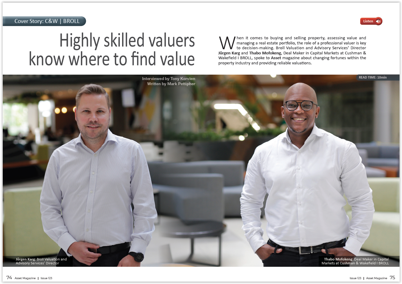 Asset magazine — Asset Publishing