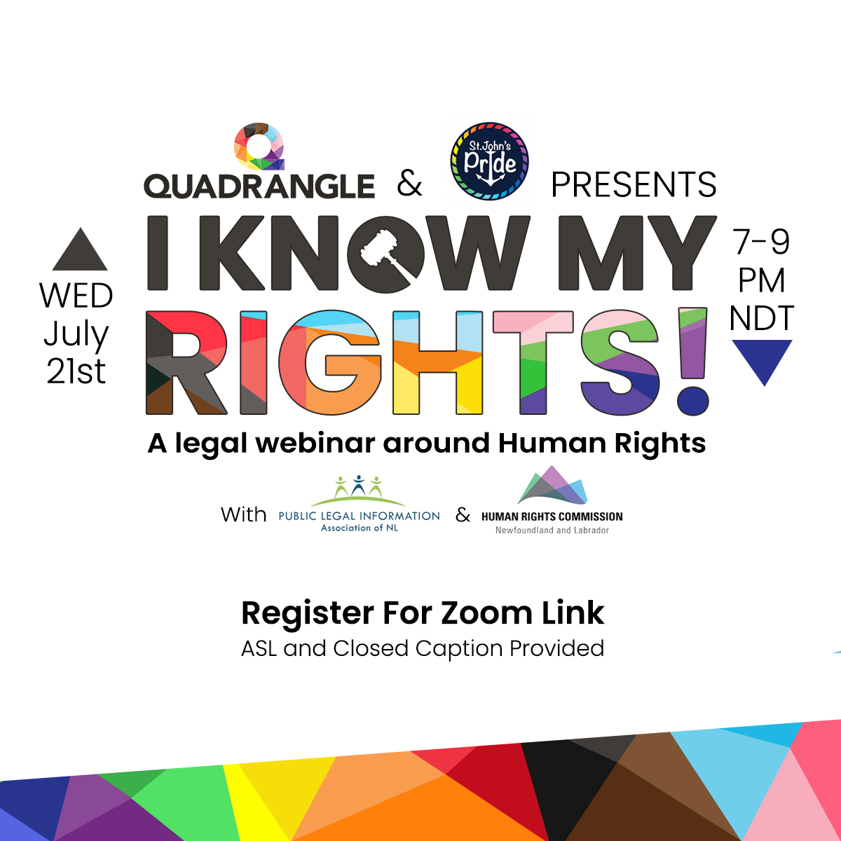 I Know My RIGHTS! A legal webinar around human rights — Quadrangle