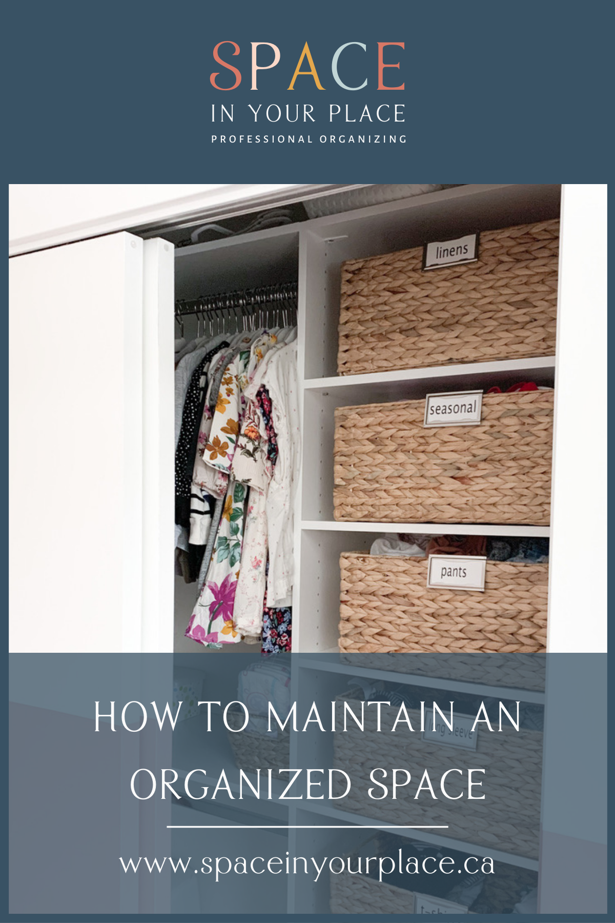 Home Organization Tips & Insights | Space In Your Place Blog — Space In ...