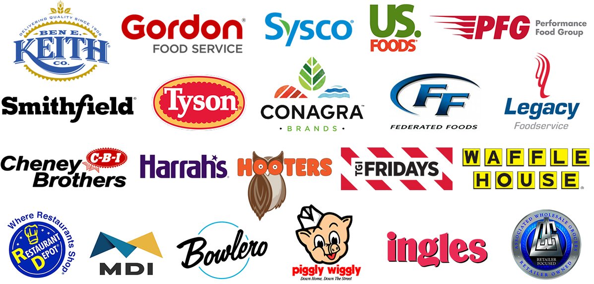 Popular Food Product Logo