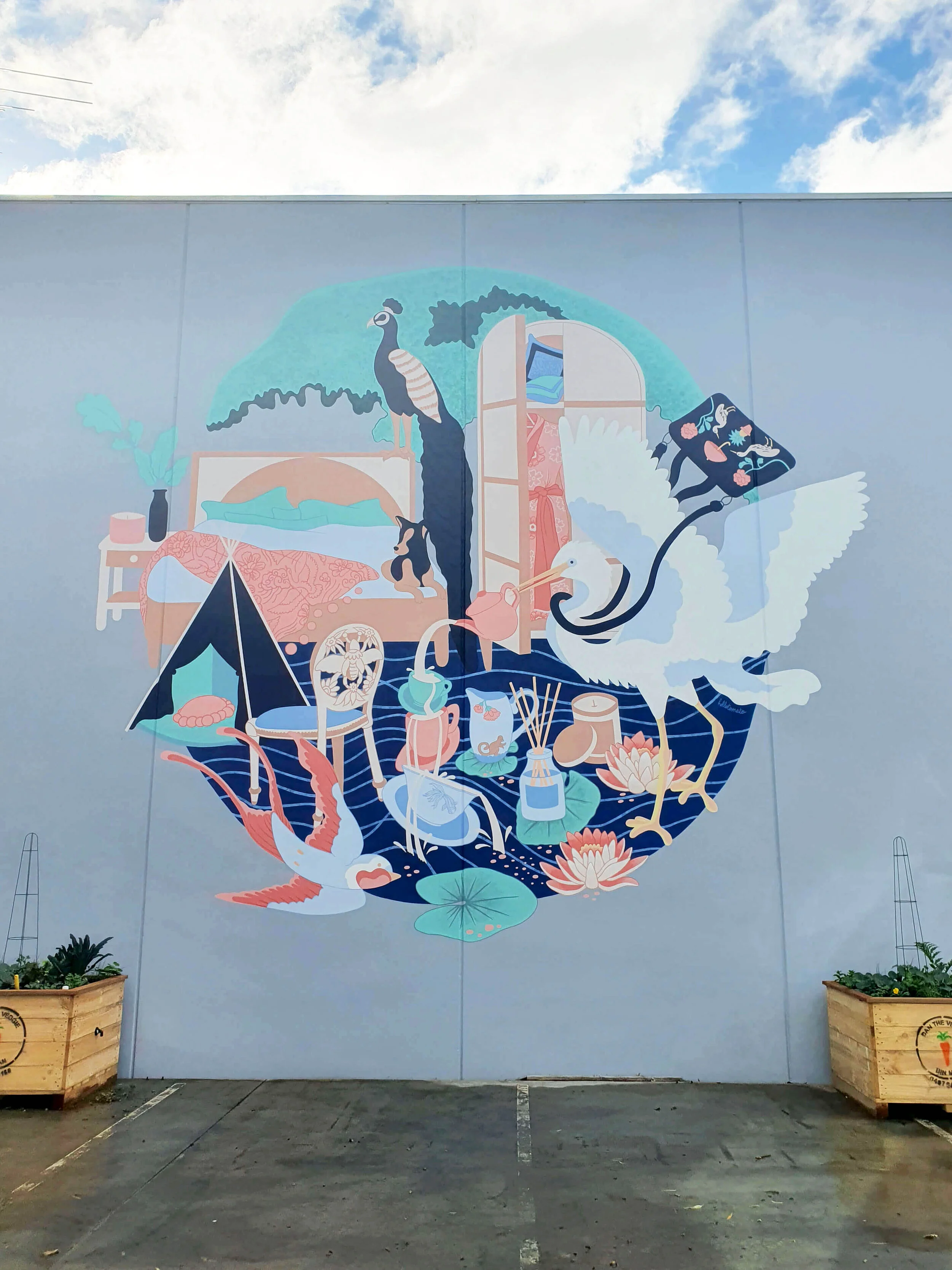 hellotomato Hand Painted Murals & Wall Art — hellotomato studio