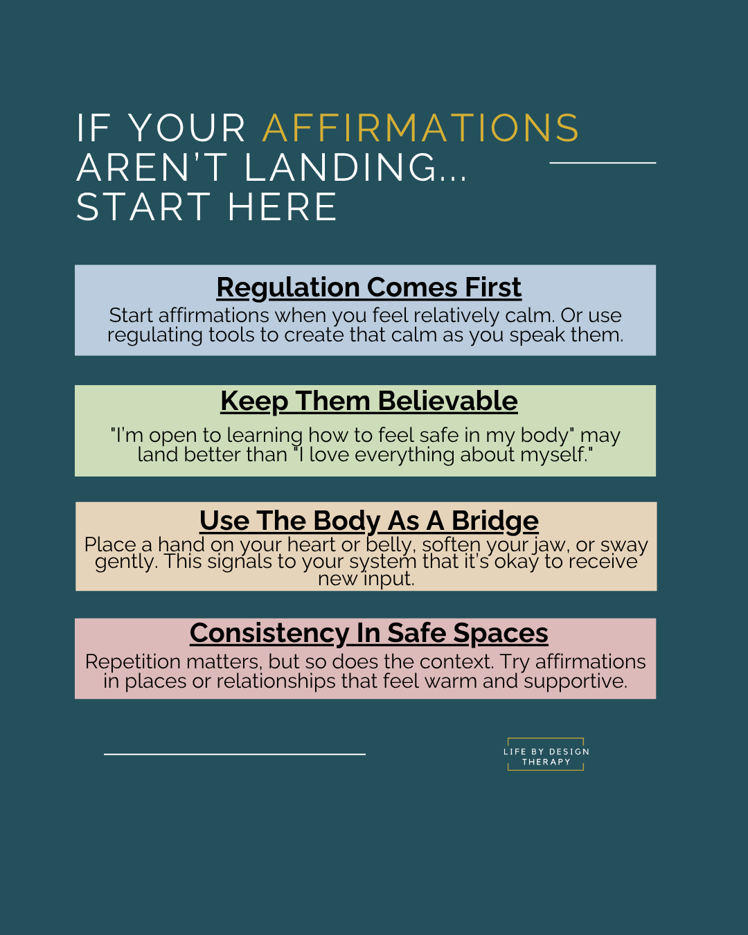 How to Use Affirmations to Build Self-Worth — Holistic and Somatic ...
