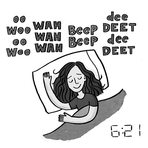 Heavy Sleeper — annie illustrates