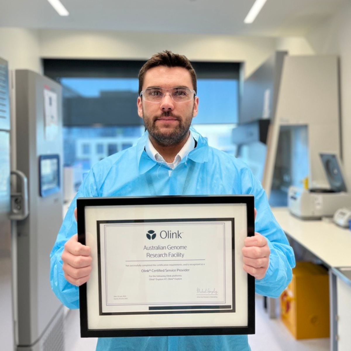 AGRF achieves Olink® Certified Service Provider Status — AGRF