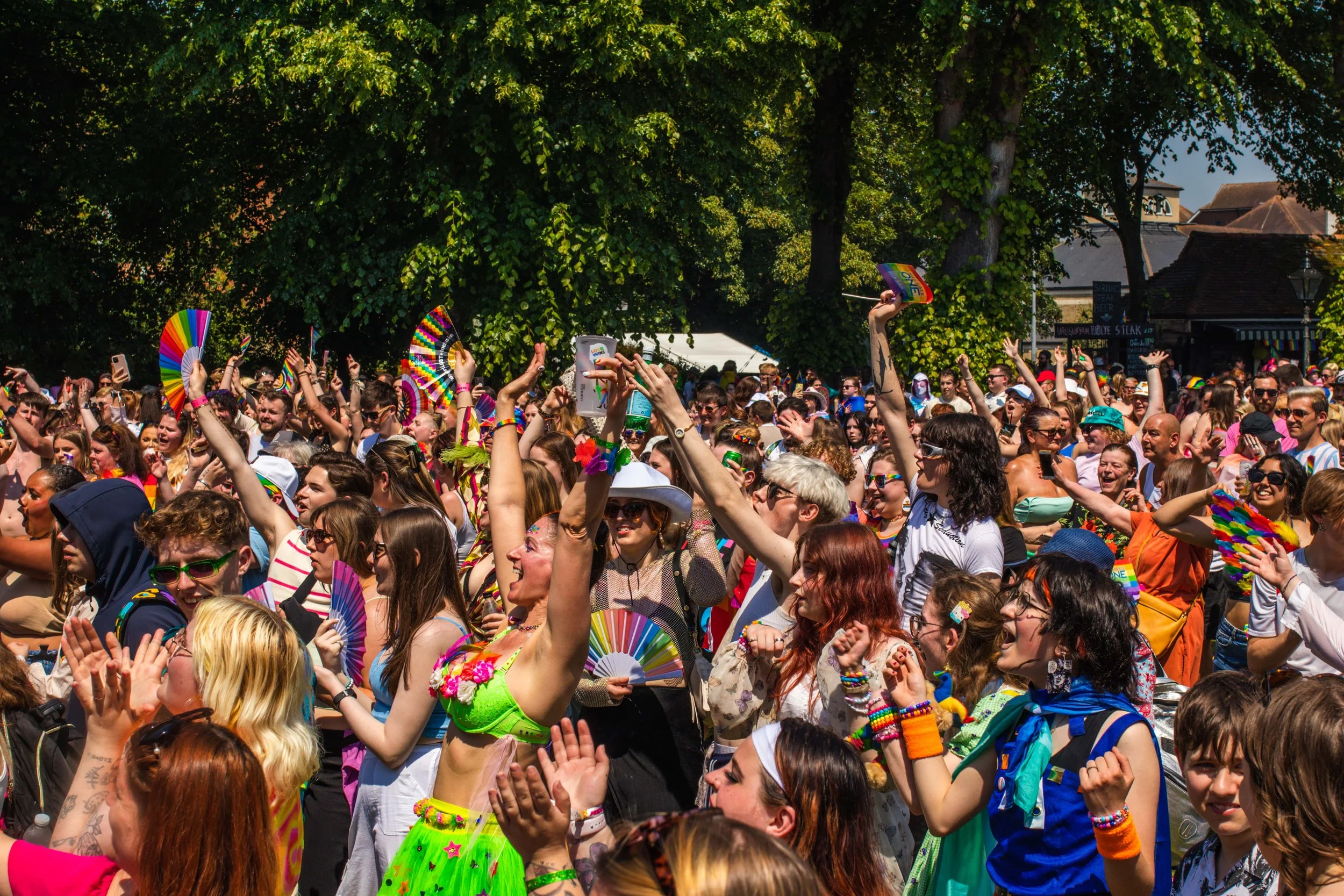 Timings, Travel + Entrance Pride Canterbury