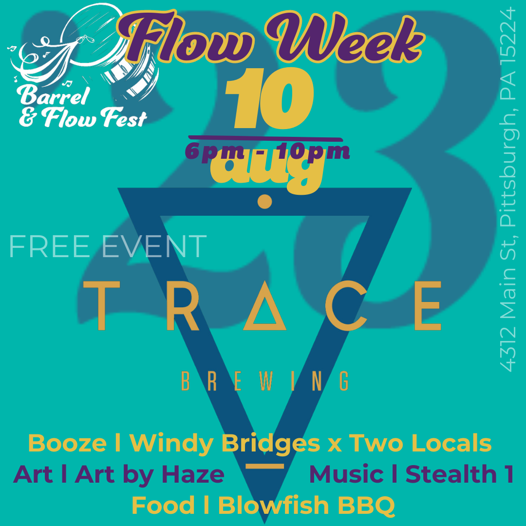 Barrel & Flow lead up event — Trace Brewing