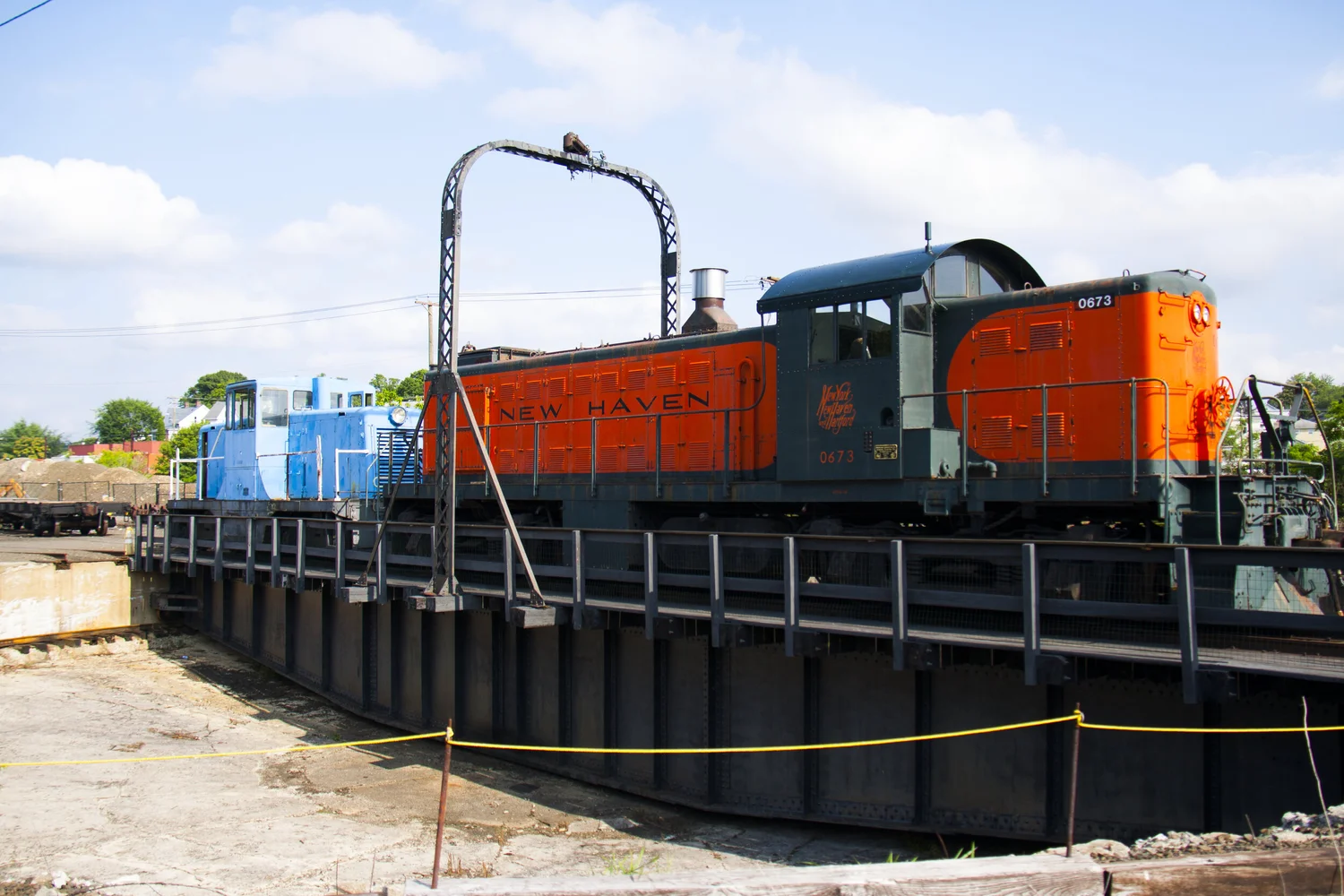 Turntable — Danbury Railway Museum