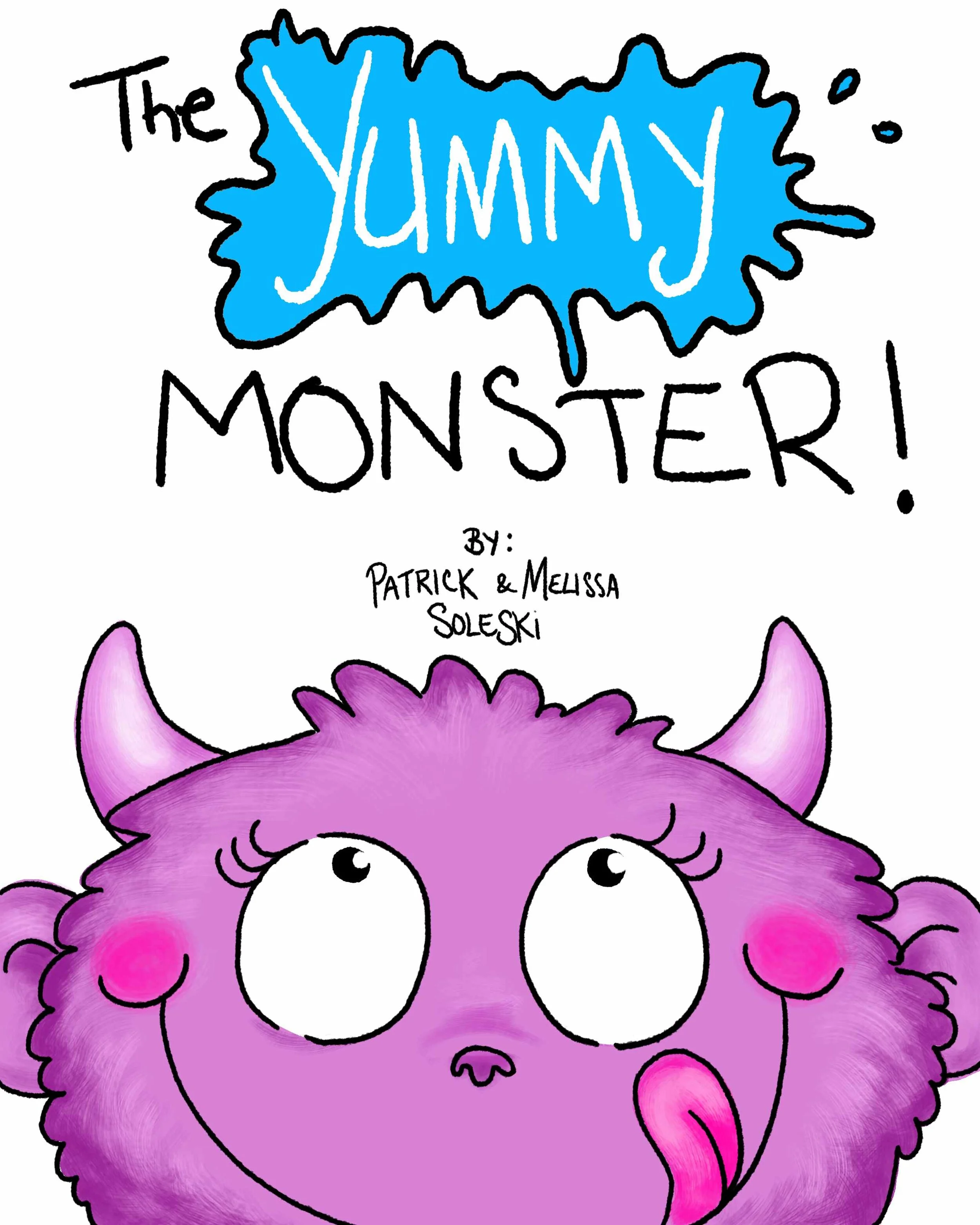 The Yummy Monster — Ms Meliss Illustration