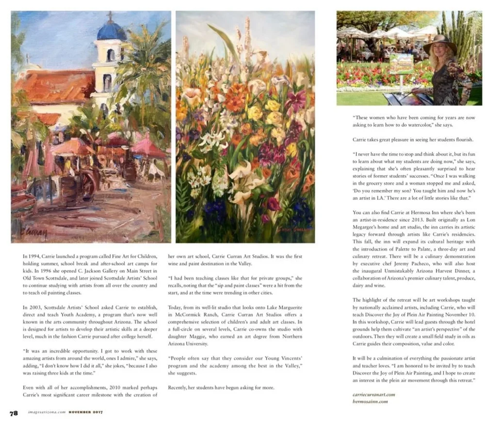 MIMOSA & MONET SATURDAY MORNINGS & MORE — Carrie Curran