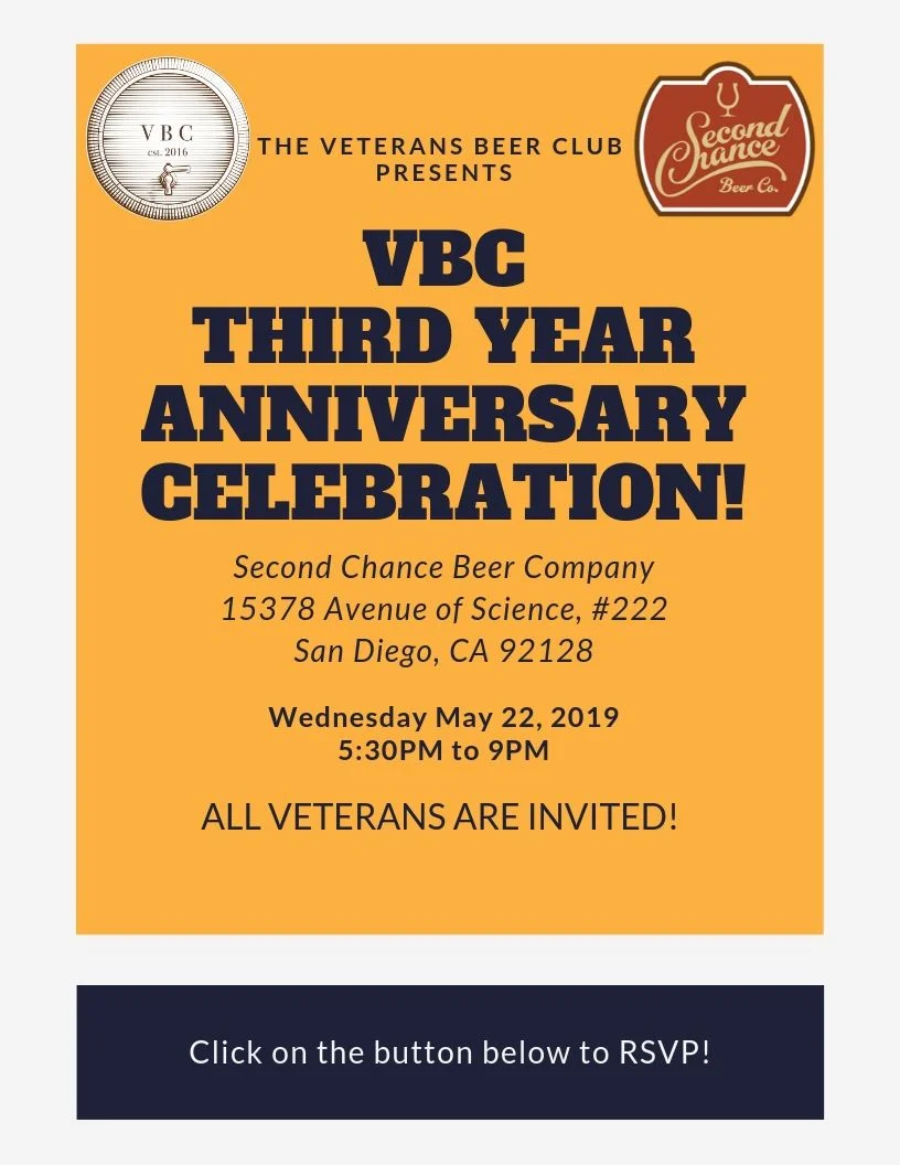 VBC 2019 Events — Veterans Beer Club