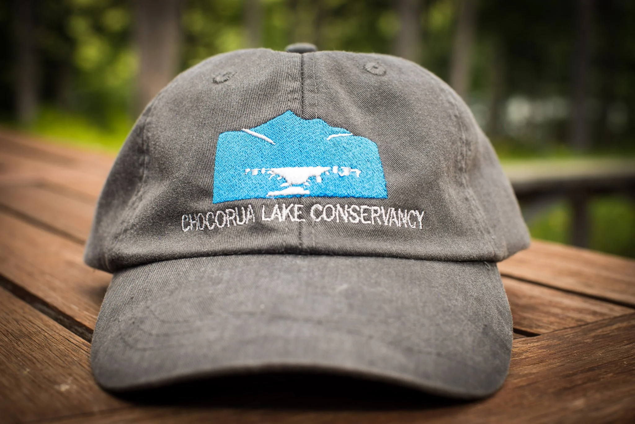 CLC Charcoal Gray Baseball Cap – Member Price — Chocorua Lake Conservancy