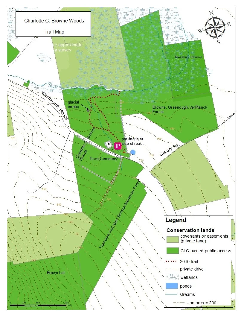CLC Conserved Properties—Download a trail map here! — Chocorua Lake ...