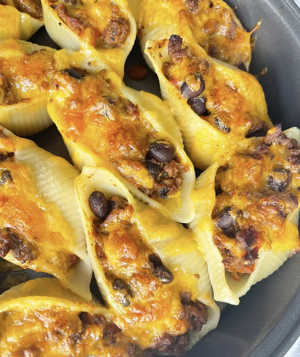 Taco Stuffed Pasta Shells — JamDinners