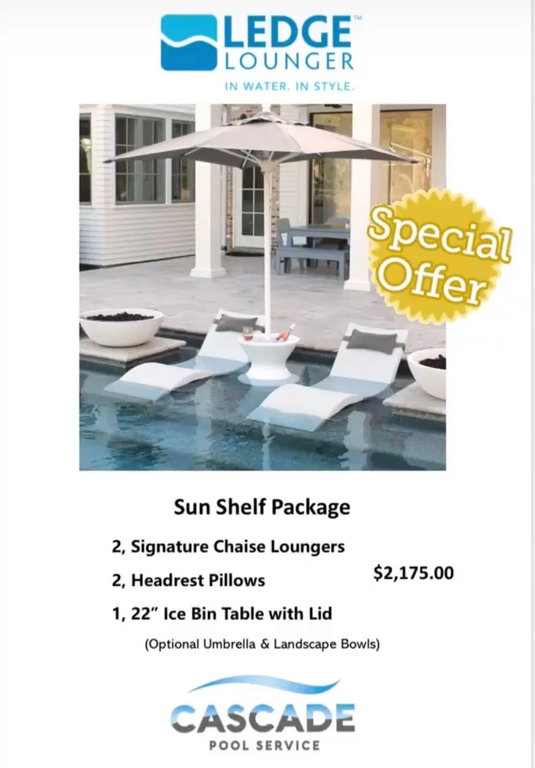 Specials — Cascade Pool Service