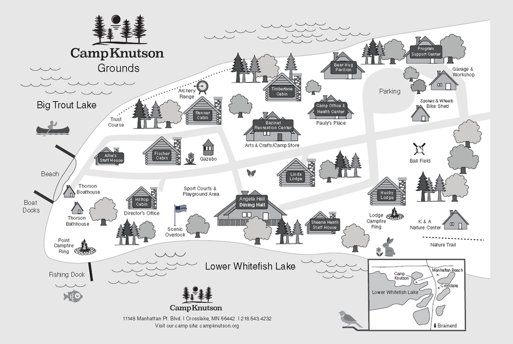Camp Map — Camp Knutson Volunteers