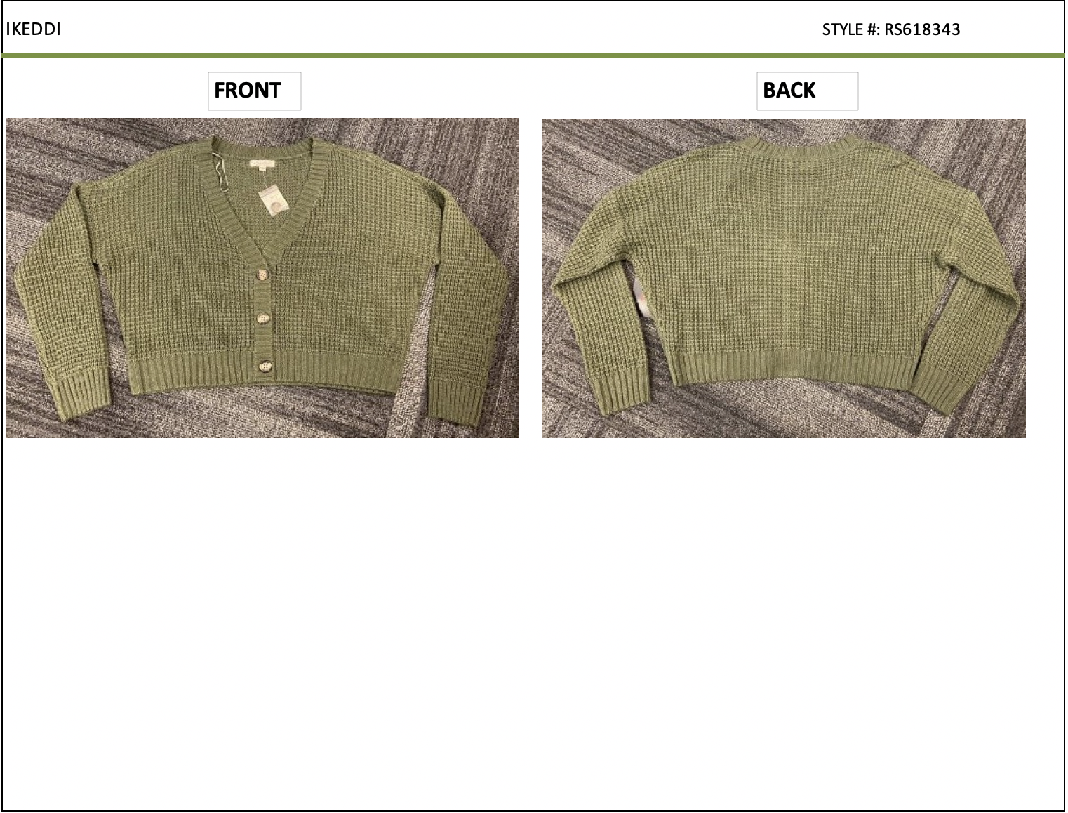Cardigan Tech Pack — JER