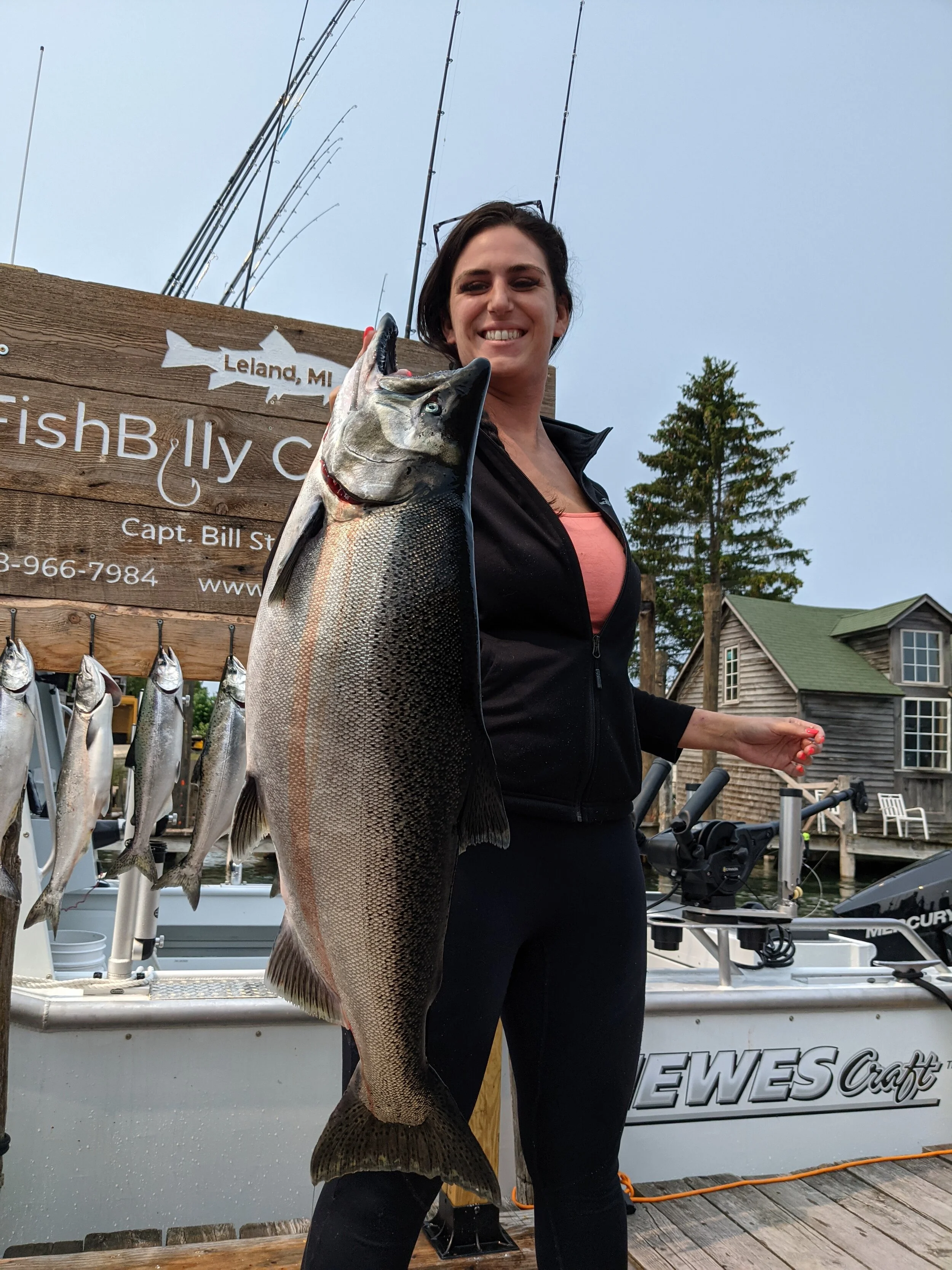 Charter Fishing Leland Michigan FishBilly Charters - Charter Fishing ...