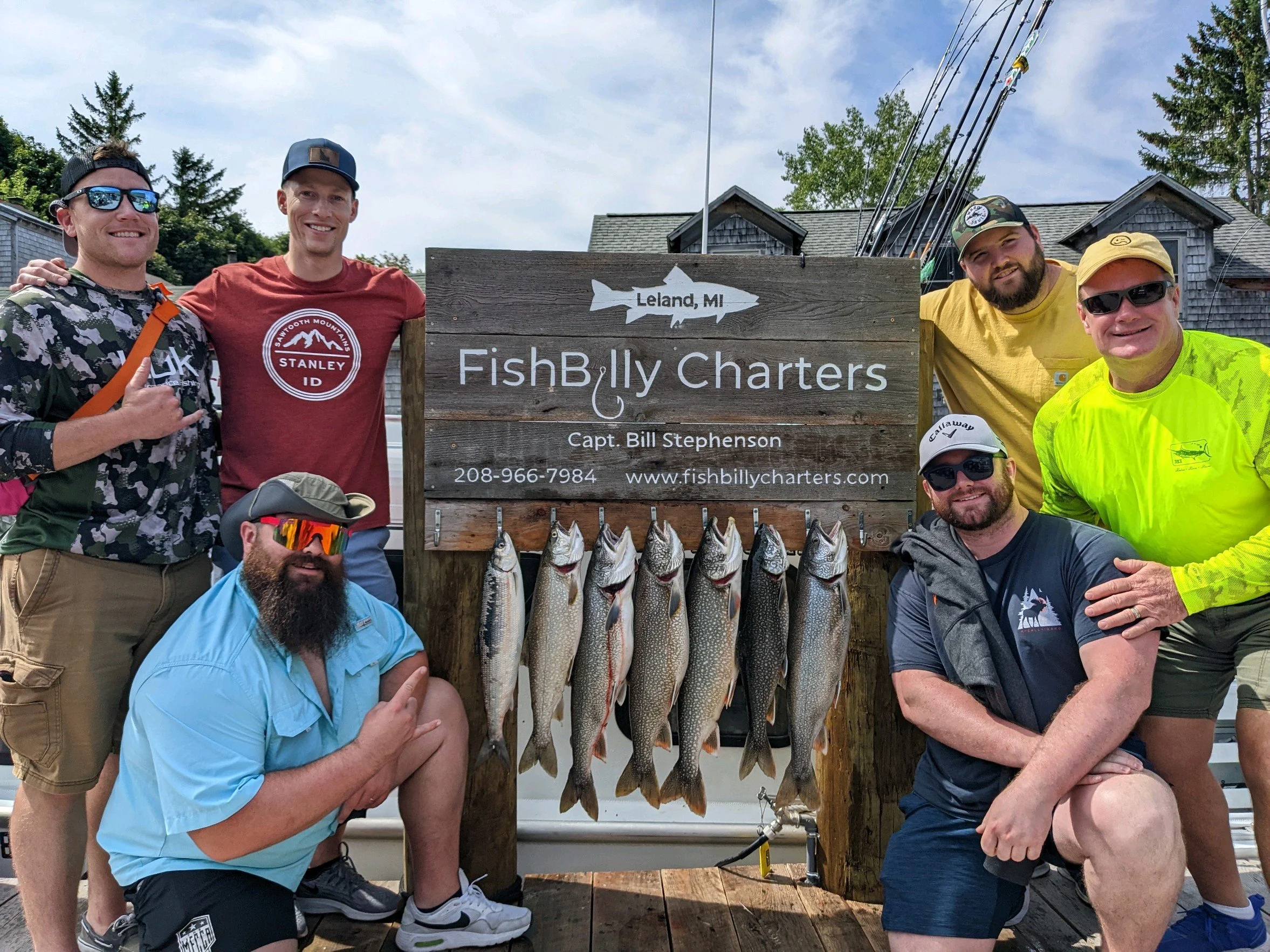 Charter Fishing Leland Michigan FishBilly Charters - Charter Fishing ...