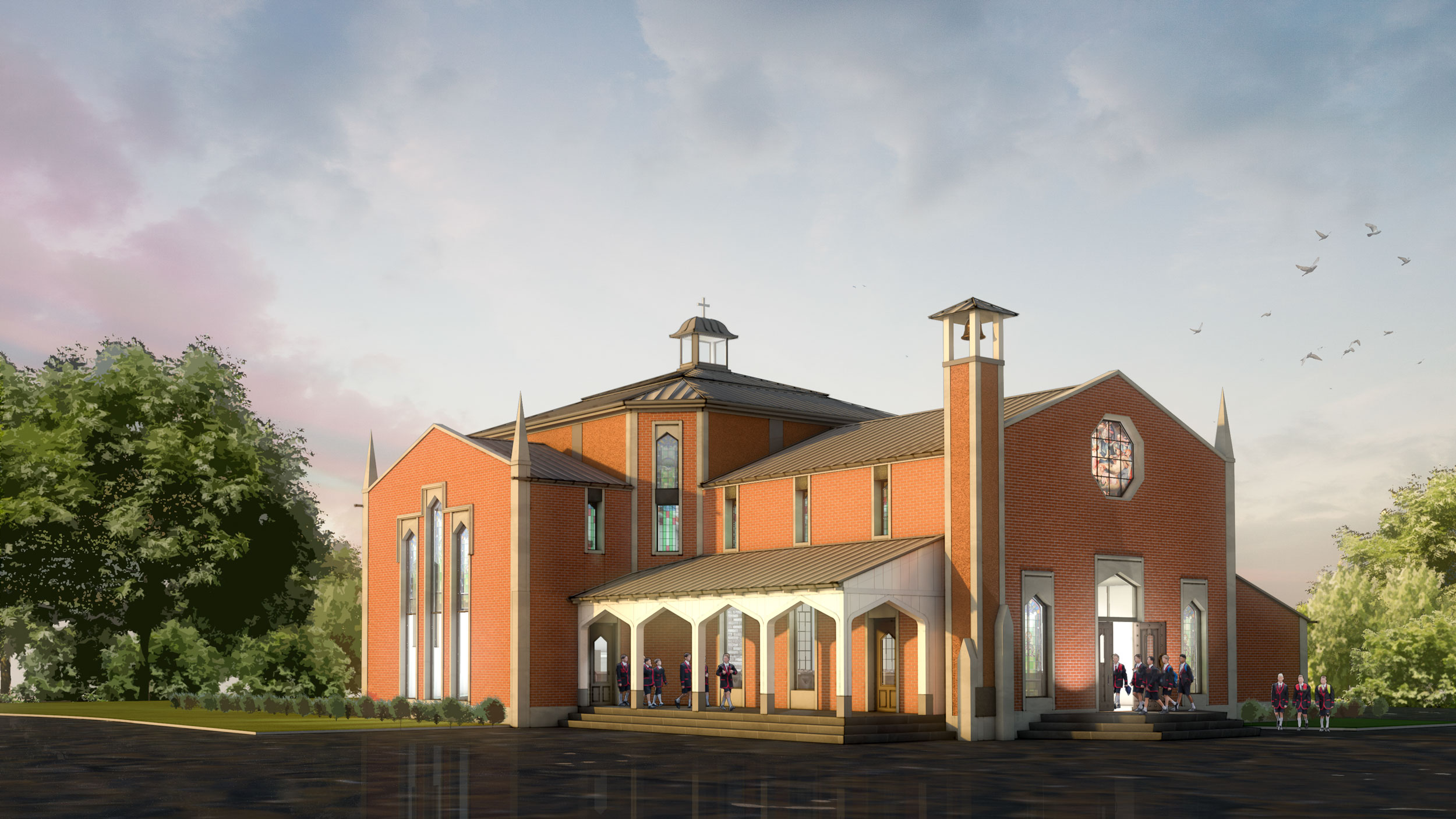 St Bede’s College Chapel and Performing Arts Centre — Wilkie + Bruce ...