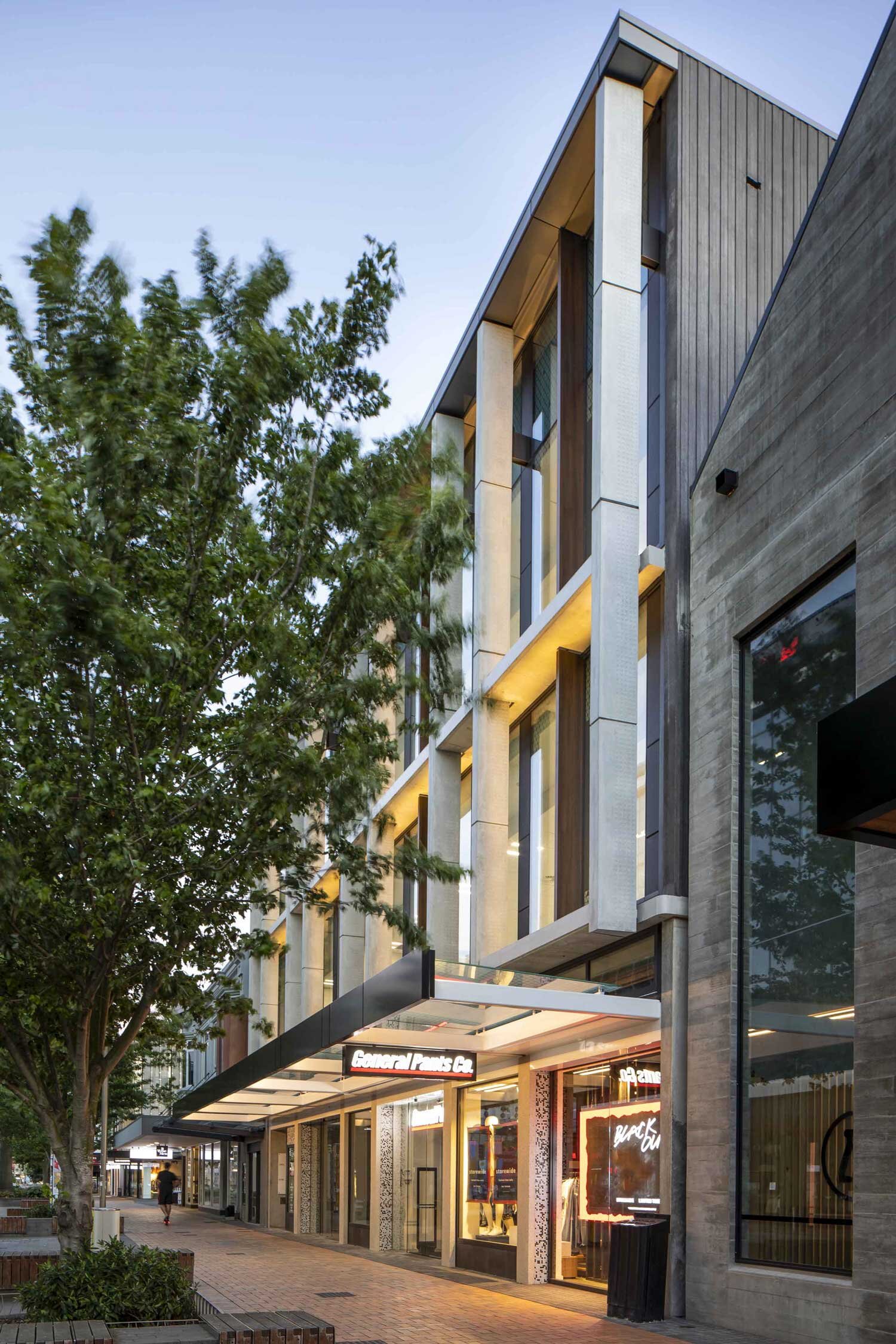Cashel Mall Commercial Building — Wilkie + Bruce Architects