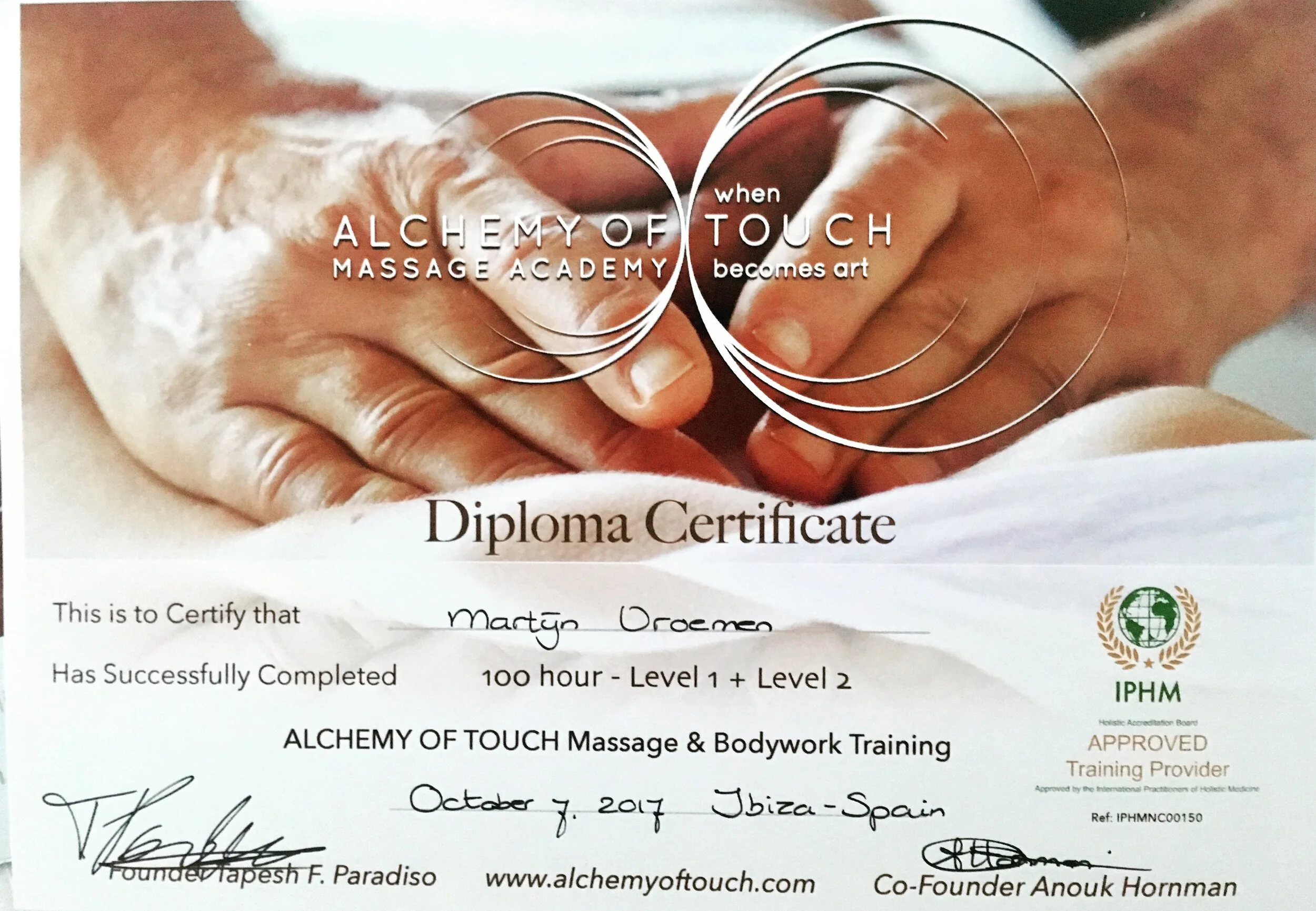 WHY I BECAME AN ALCHEMY OF TOUCH BODYWORK & MASSAGE THERAPIST? — LIVING IN MANA