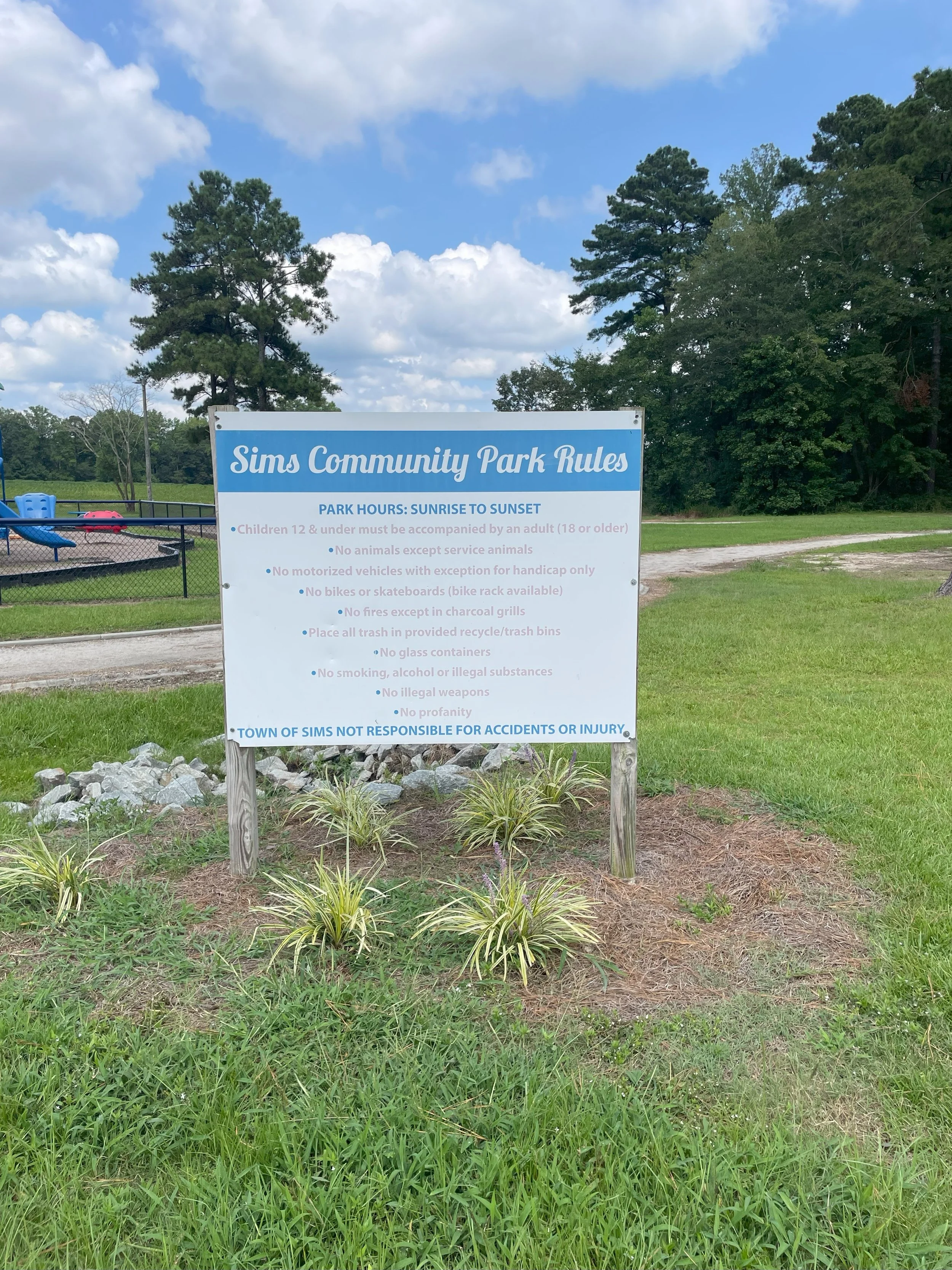 Community Park — Town Of Sims