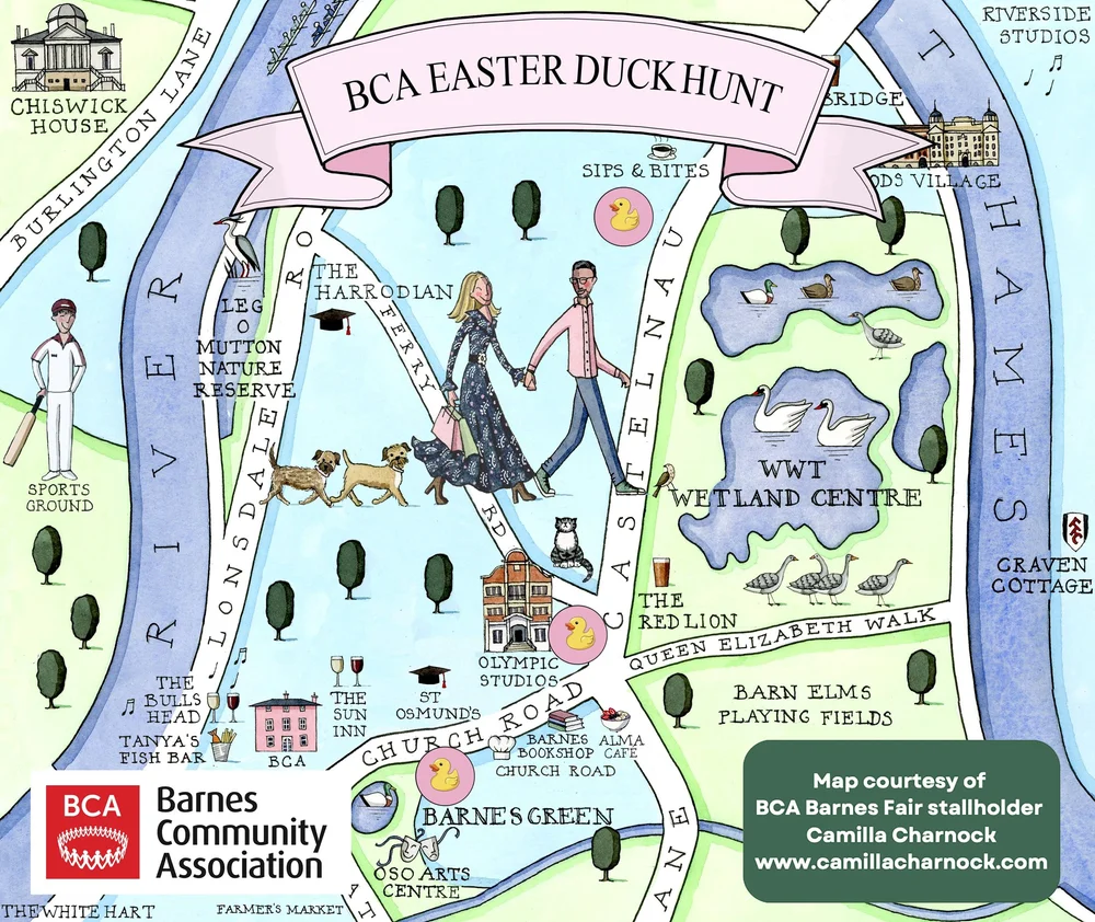 Join the BCA Easter Duck Hunt — Barnes Community Association
