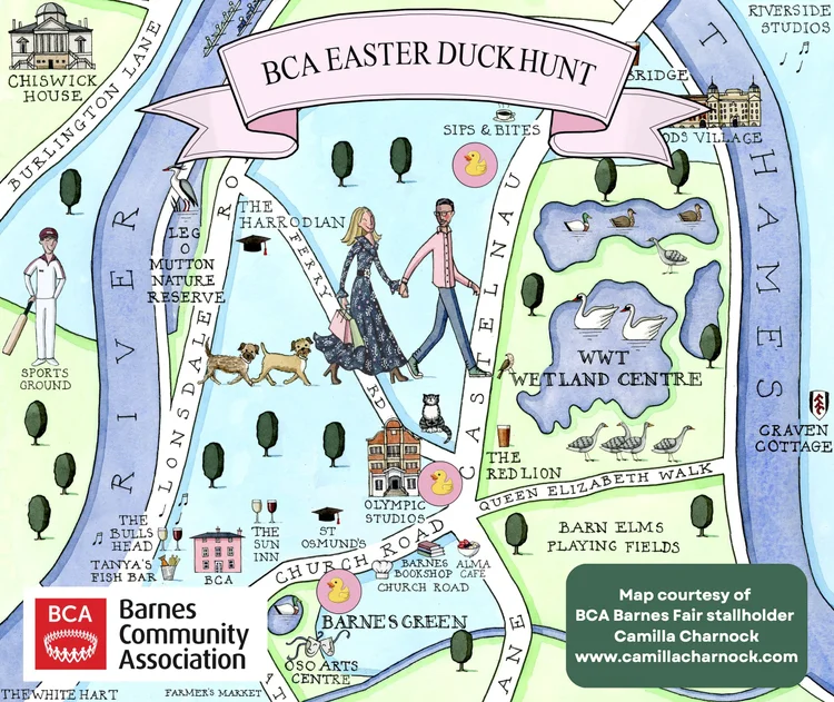 Join the BCA Easter Duck Hunt — Barnes Community Association