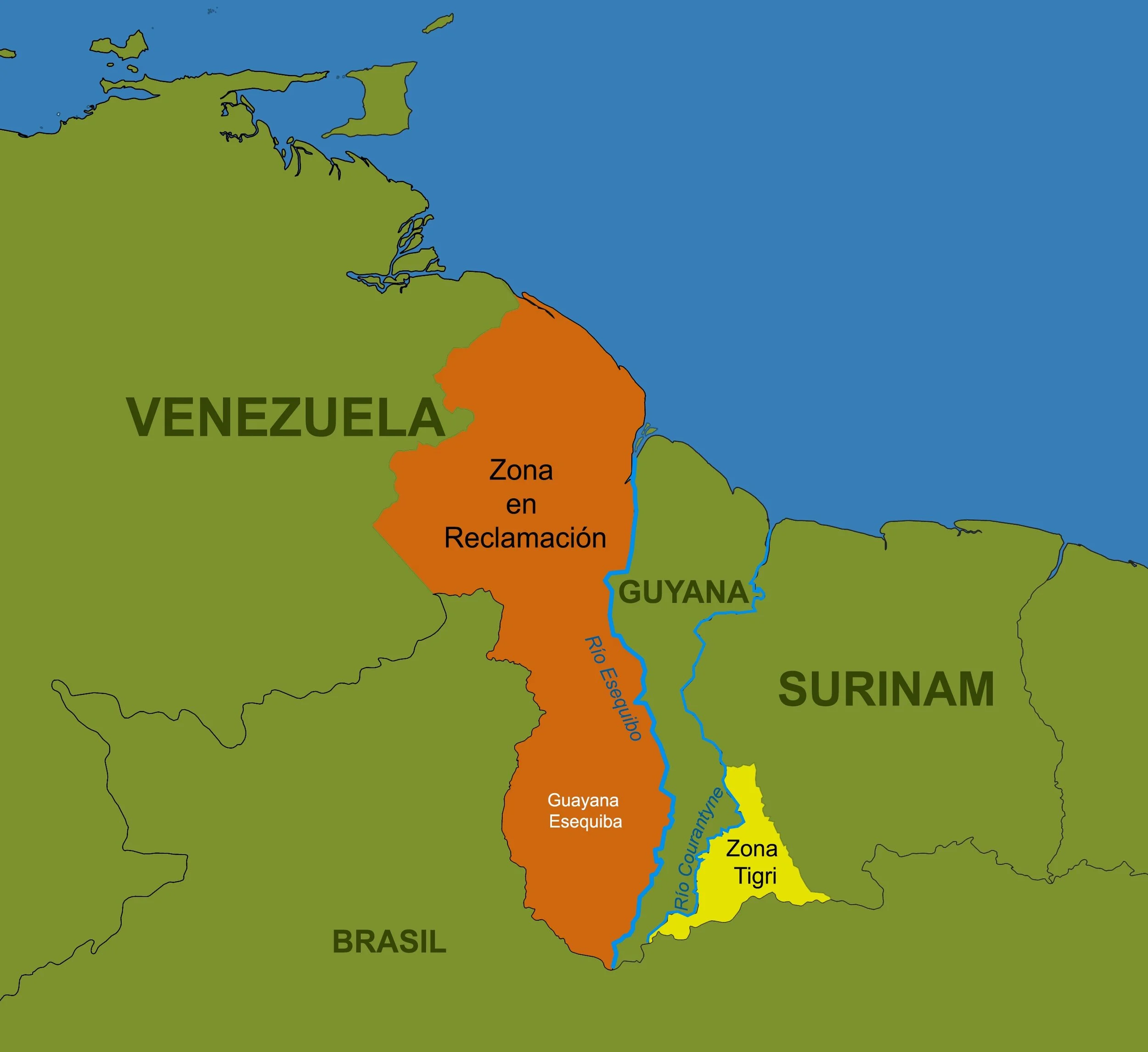 Las claves para entender el conflicto entre Venezuela y Guyana — Súbela