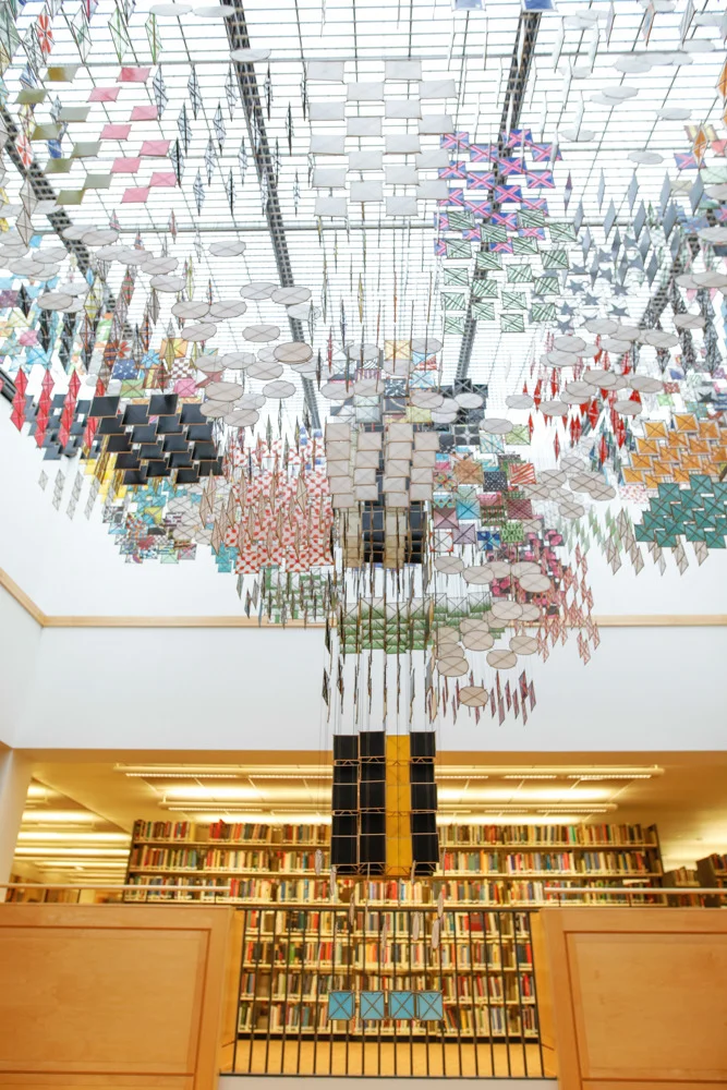 (GB) Penrose Library, Whitman College, WA — Jacob Hashimoto