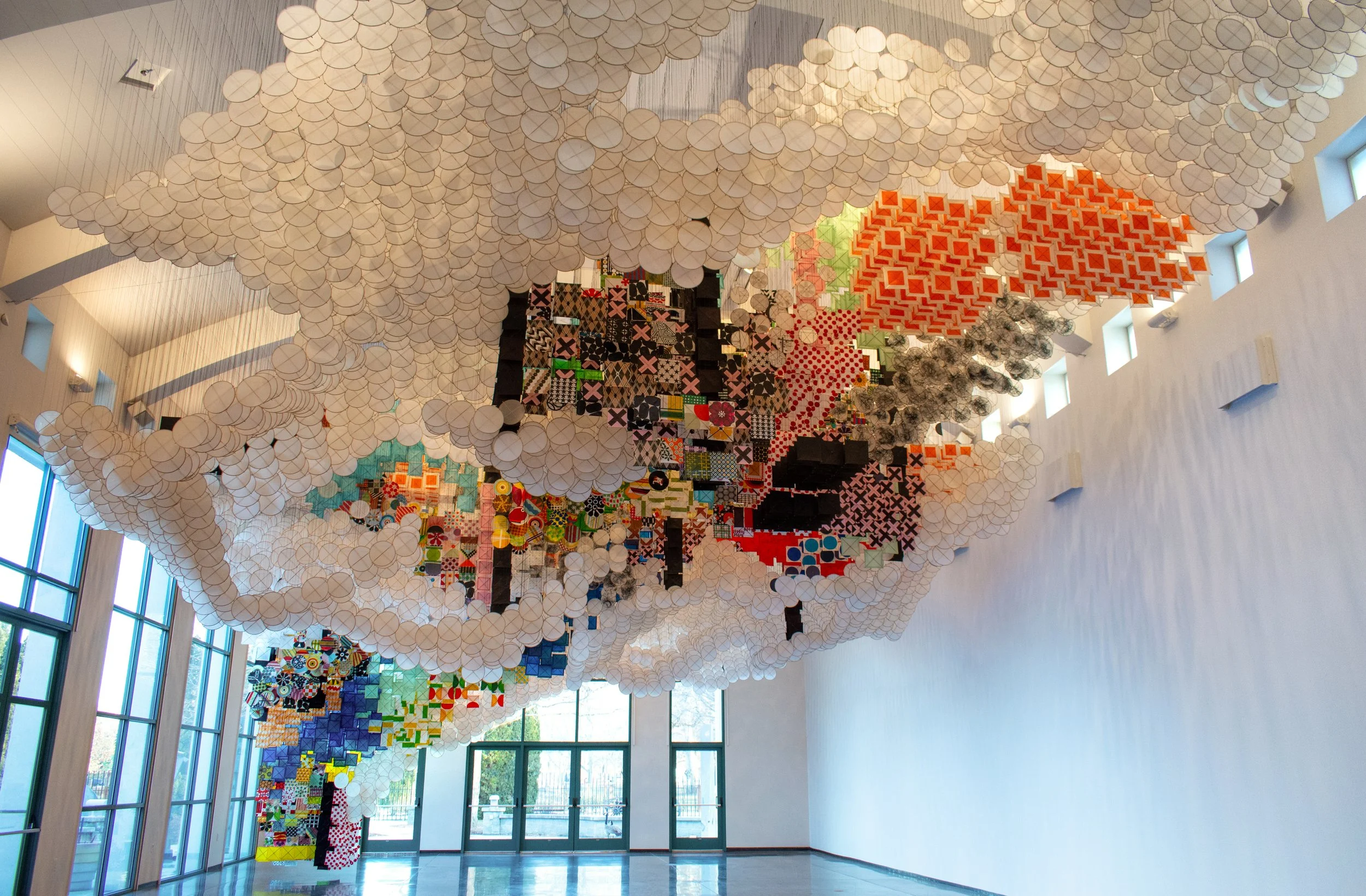 The Fractured Giant — Jacob Hashimoto