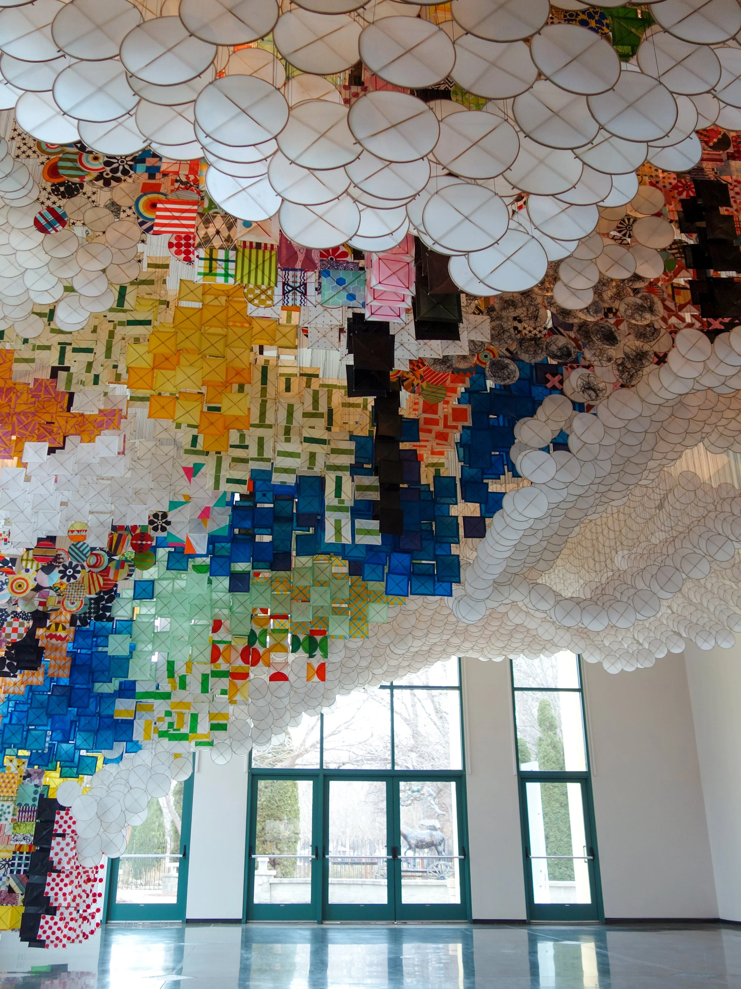 The Fractured Giant — Jacob Hashimoto
