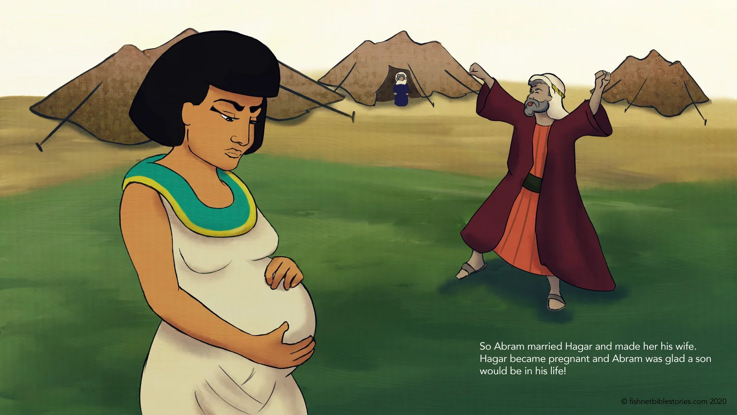 Sarai and Hagar