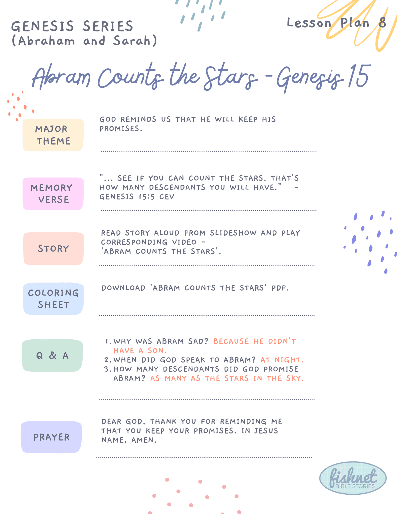Abram Counts the Stars