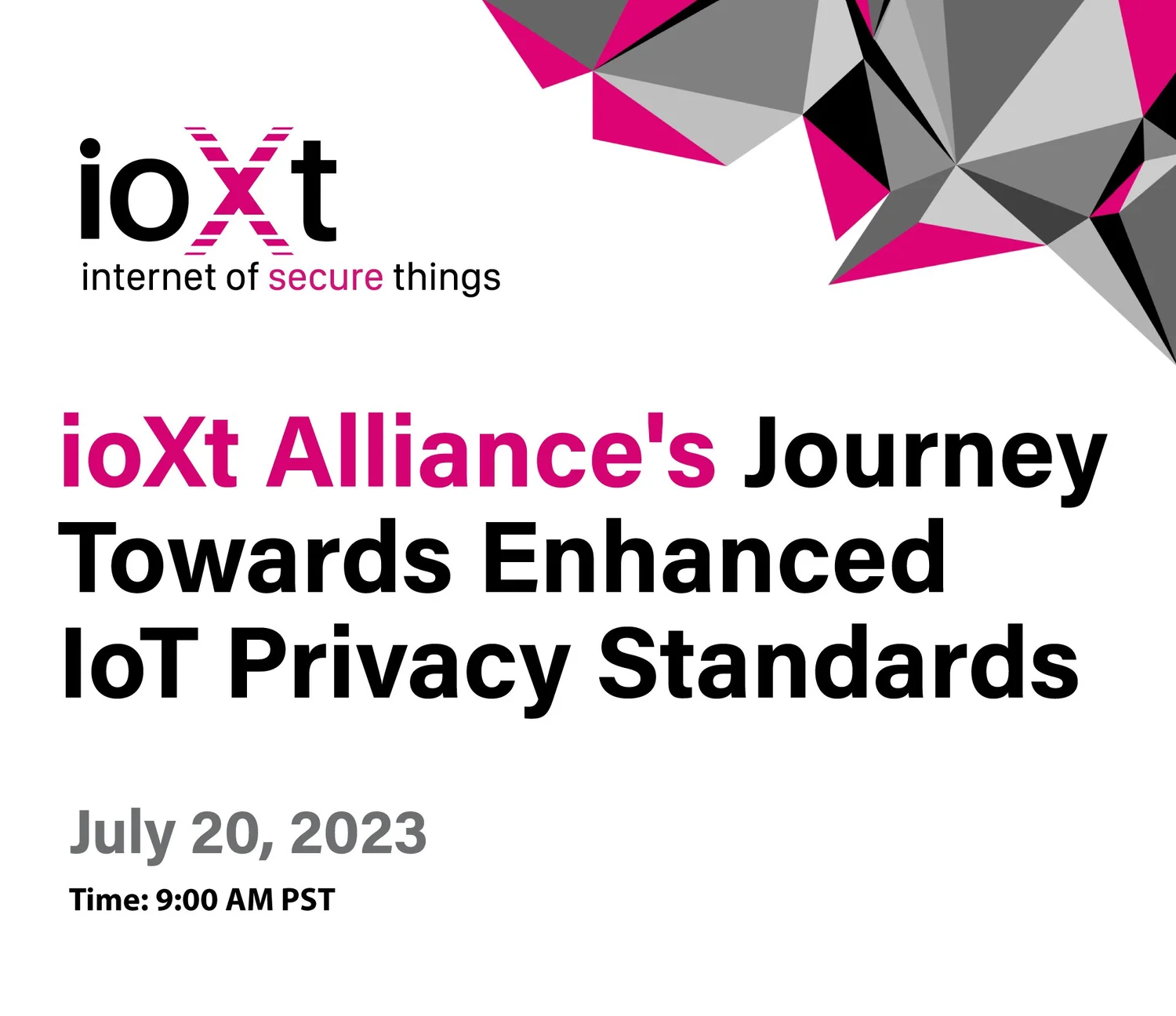 ioXt Alliance's Journey Towards Enhanced IoT Privacy Standards