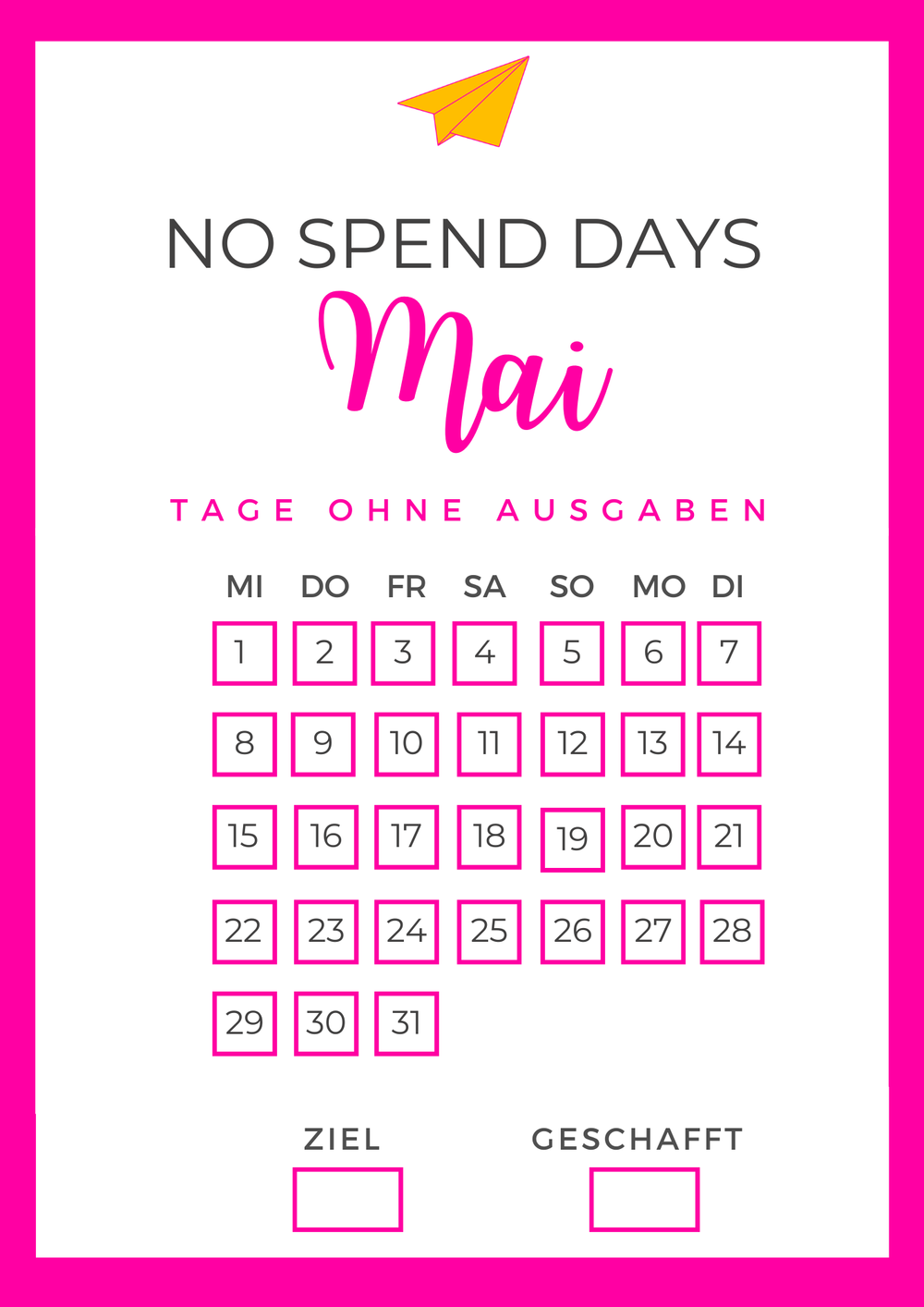 Minimalismus & Frugalismus in der Praxis: Die Spartag-Challenge ...