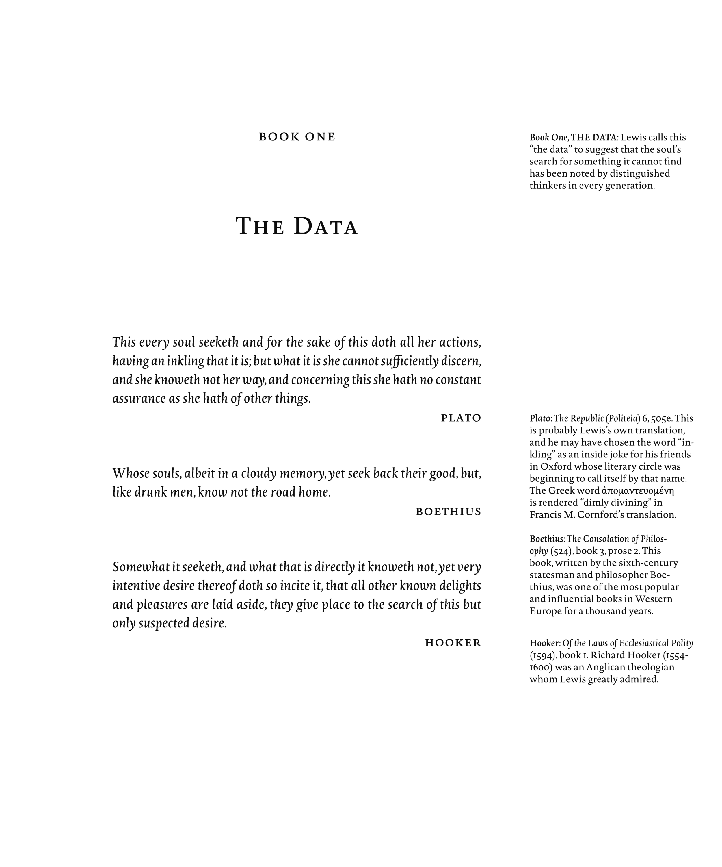 Lewis, The Pilgrim's Regress, annotated edition — KW Book Design