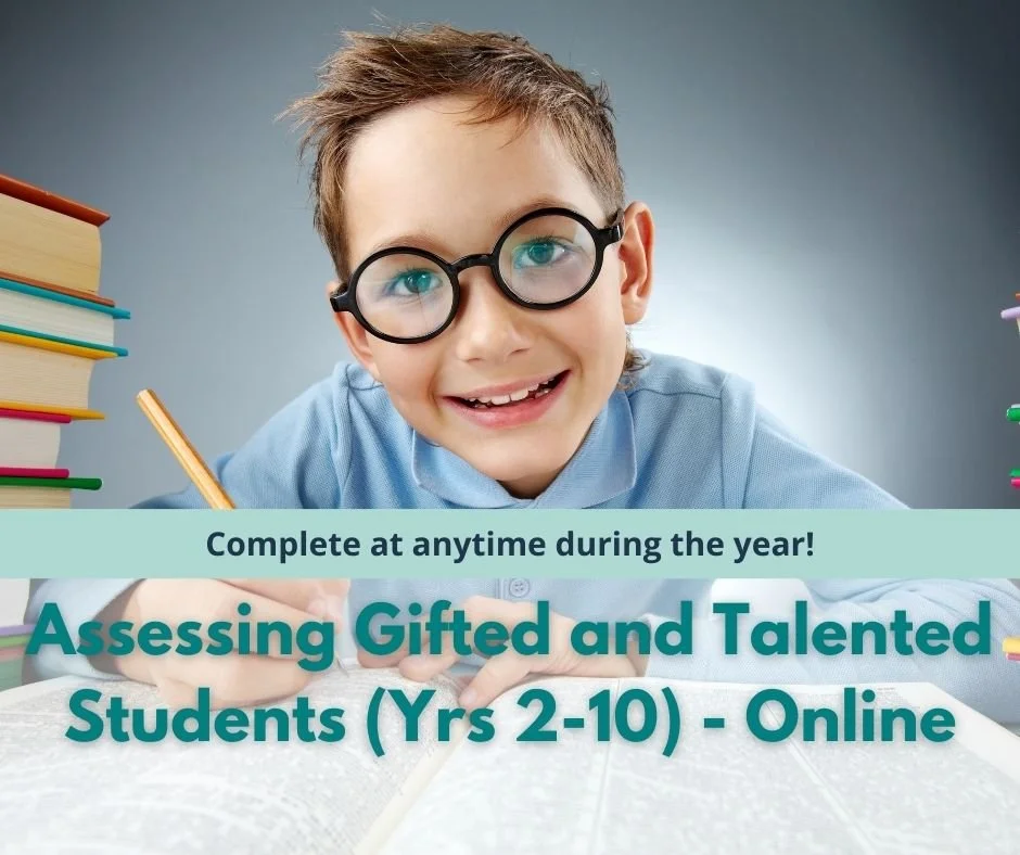 Assessing gifted and talented students (Yrs 2-10) - (G&T Online ...