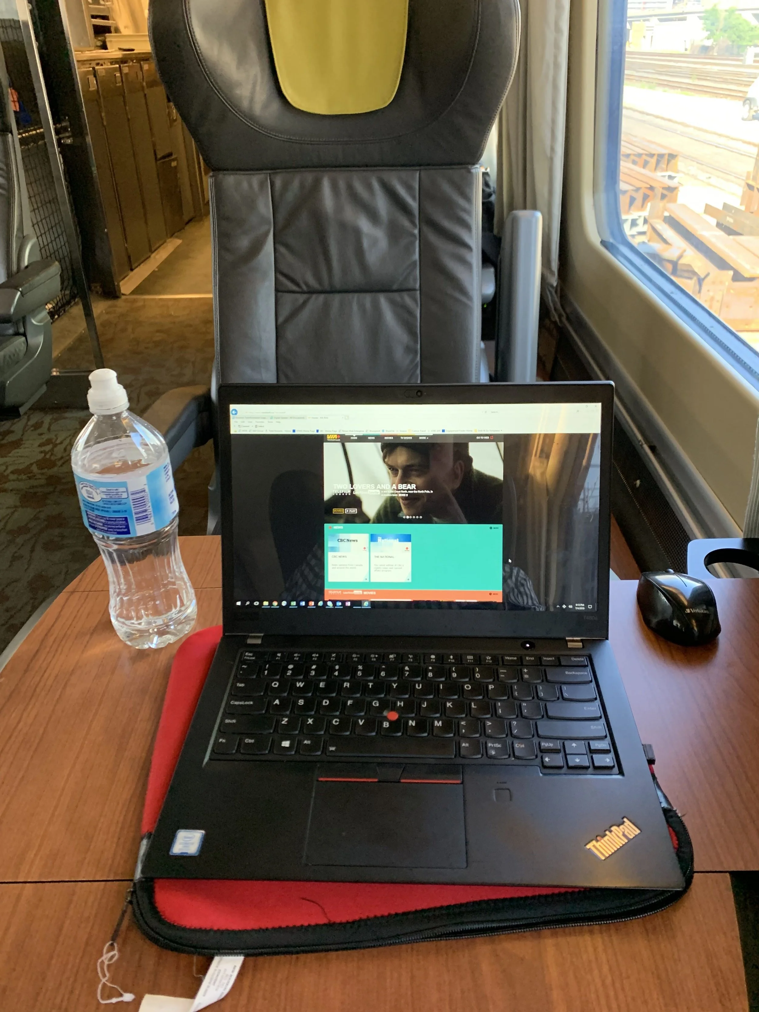 VIA Rail Business Class Toronto to Montreal — DISTANT POINTS