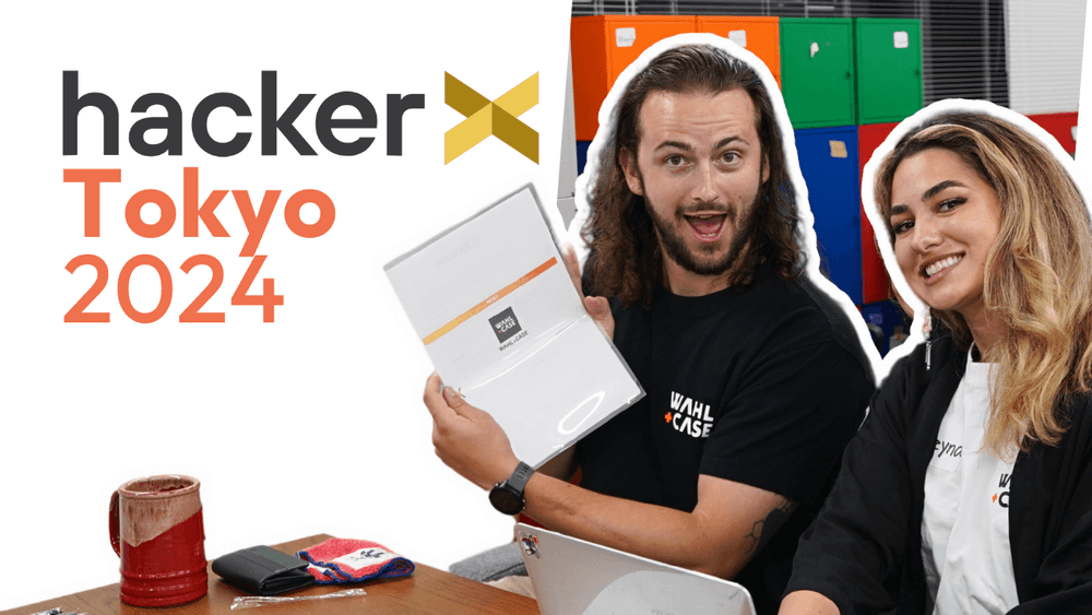 HackerX Tokyo 2024 Event Recap - Wahl+Case - Build+