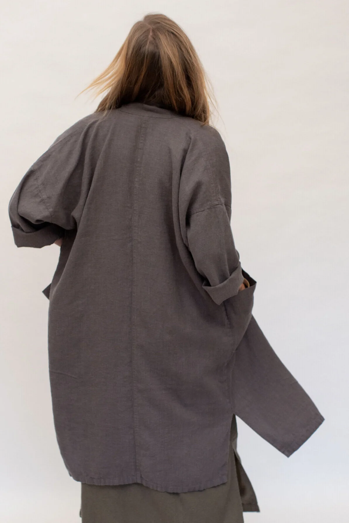 HIPPARI #3 - heavyweight linen — Moss Grey Atelier