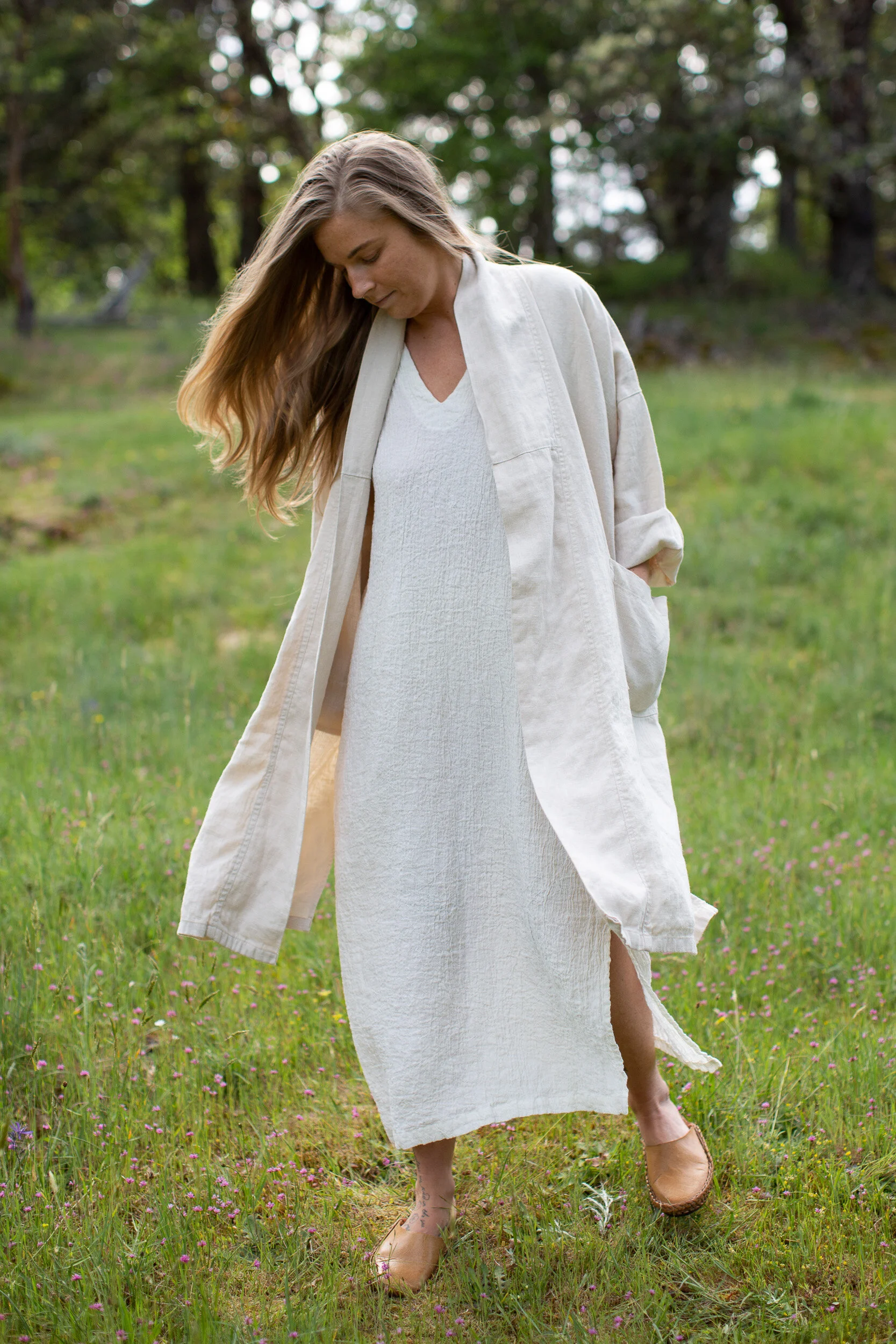 HIPPARI #3 - heavyweight linen — Moss Grey Atelier