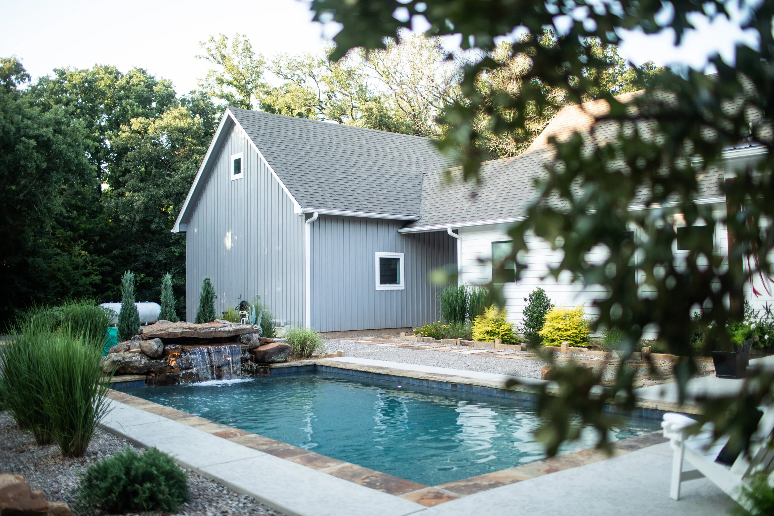 Backyard With Pool High Resolution
