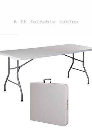 FOLDABLE TABLES — Set The Table