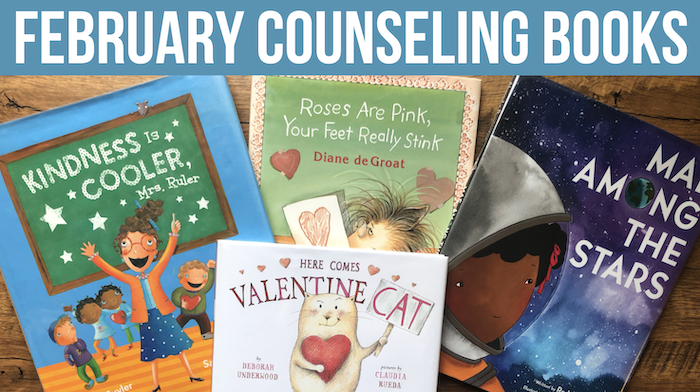 School Counseling Books For February